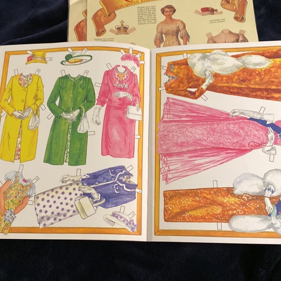 Toys | The Queen Paper Doll Set And Coronation Paper Dolls | Poshmark
